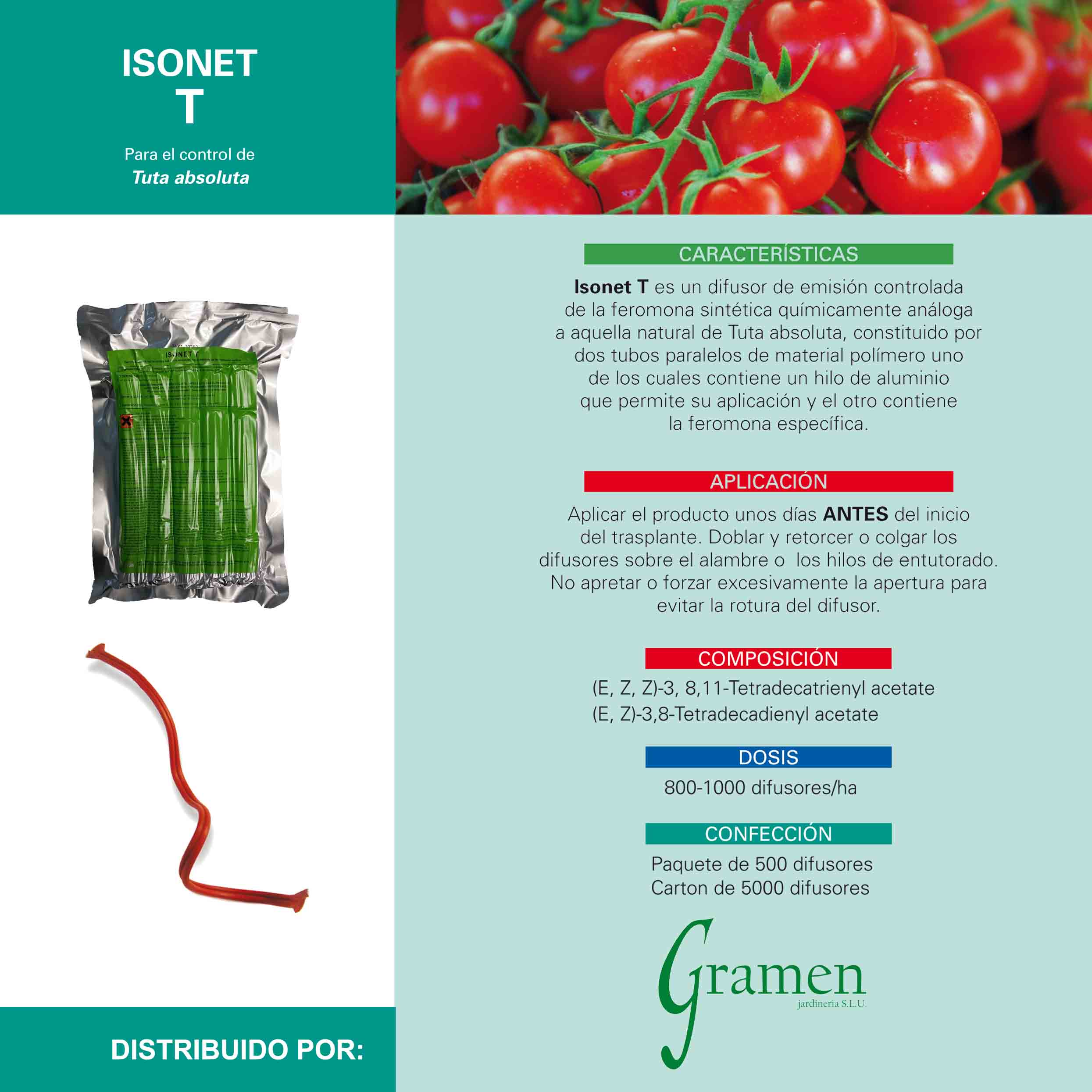 ISONET T - NUEVO PRODUCTO PARA Tuta absoluta